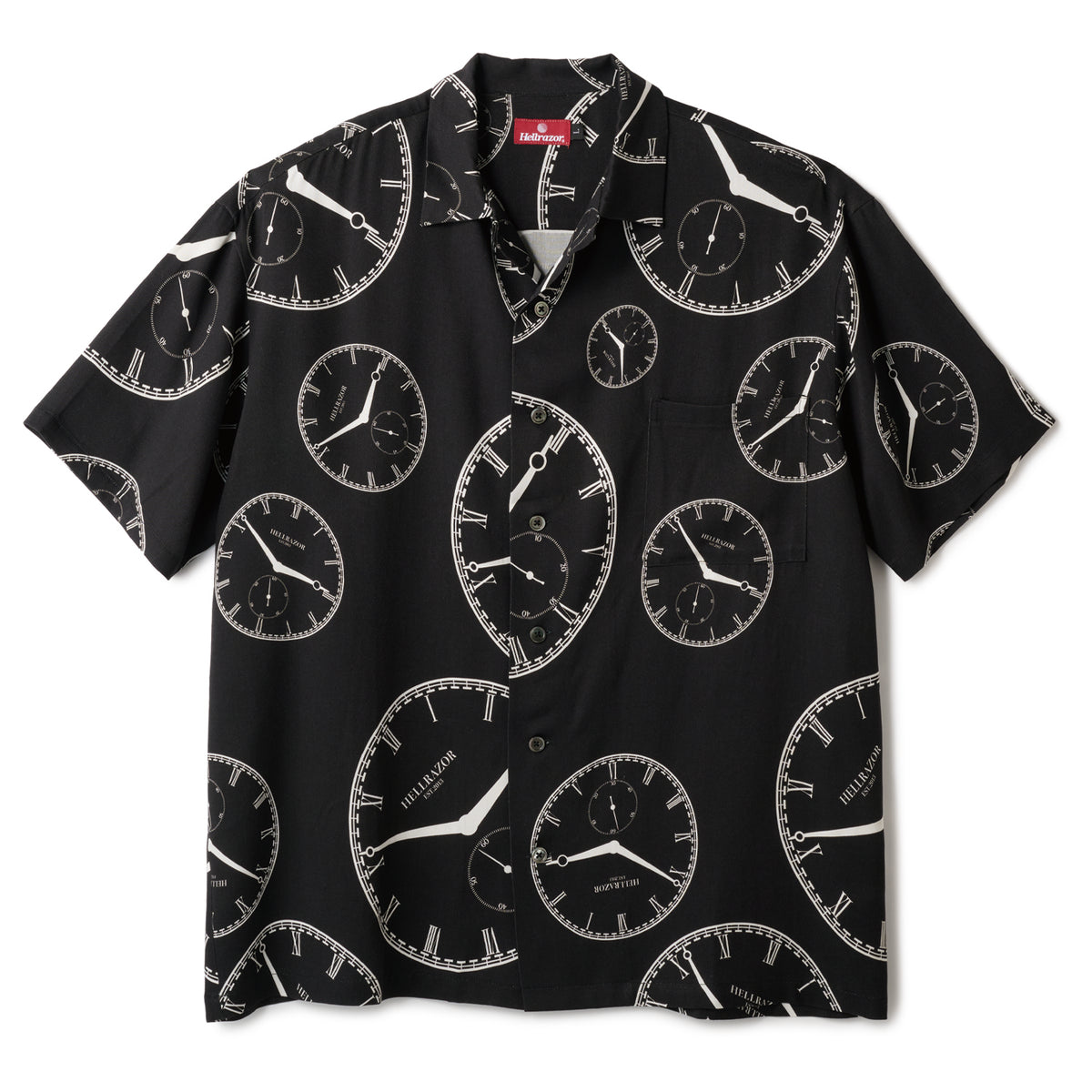 CLOCK WORK SHIRT - BLACK – Hellrazor Online