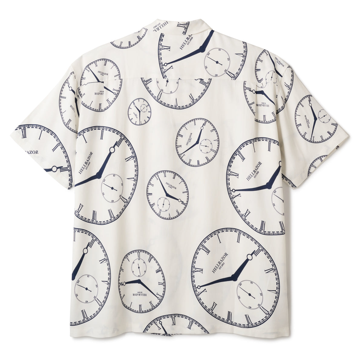 CLOCK WORK SHIRT - WHITE – Hellrazor Online