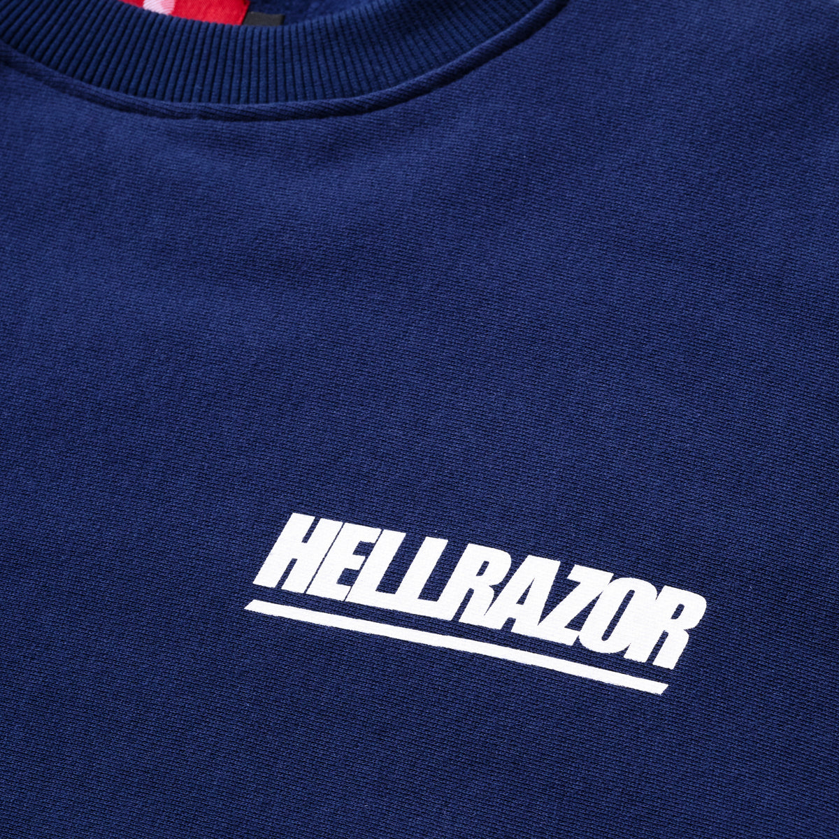 HR CREW SWEAT - NAVY – Hellrazor Online