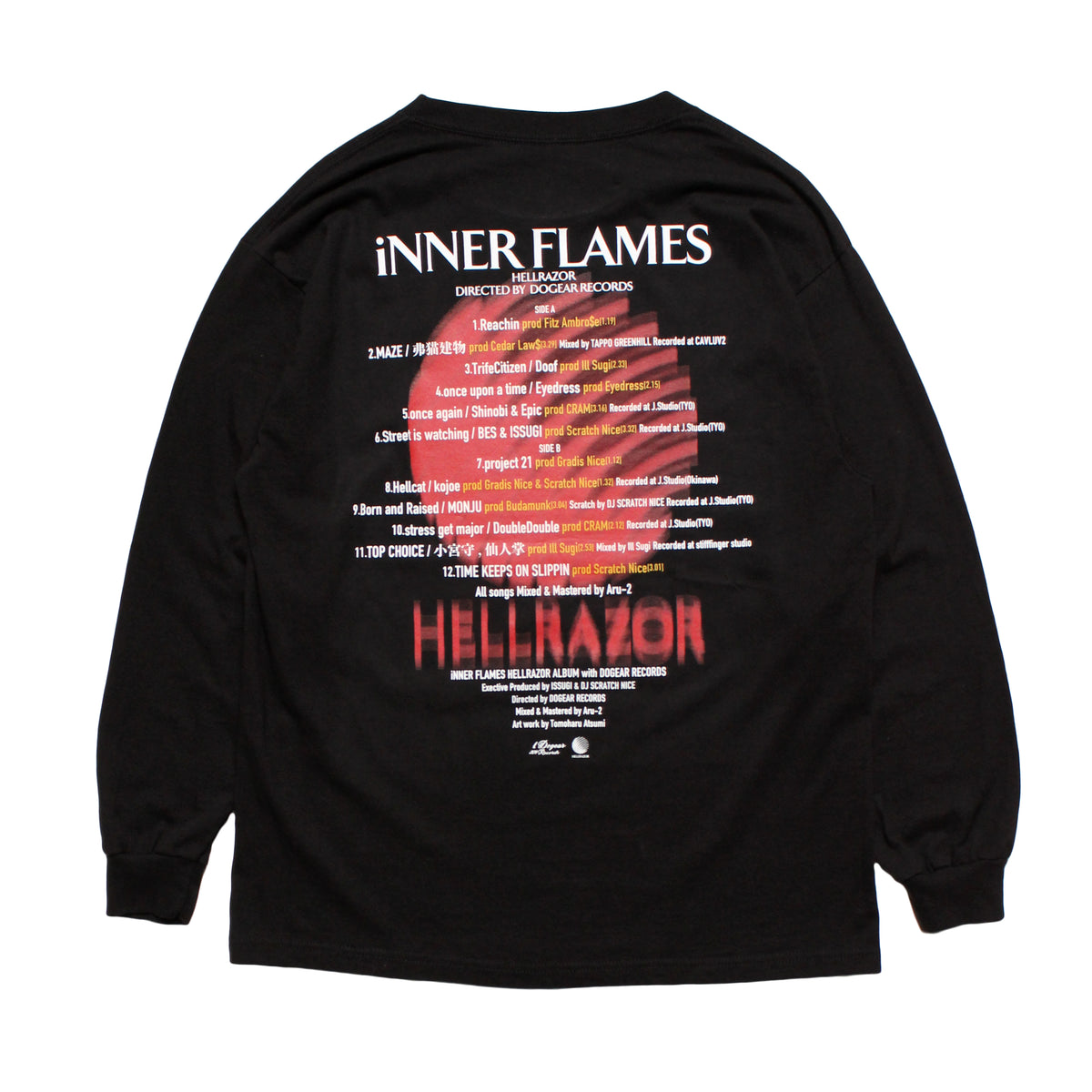 INNER FLAMES L/S T-Shirts – Hellrazor Online