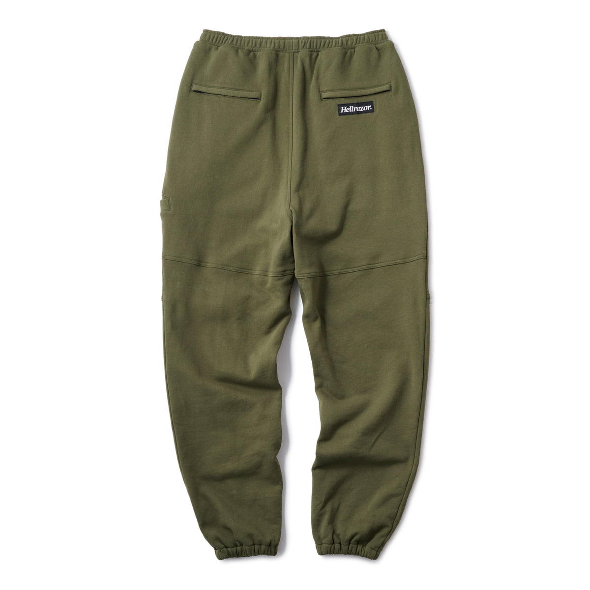 LOGO SWEAT PANTS - ARMY GREEN – Hellrazor Online