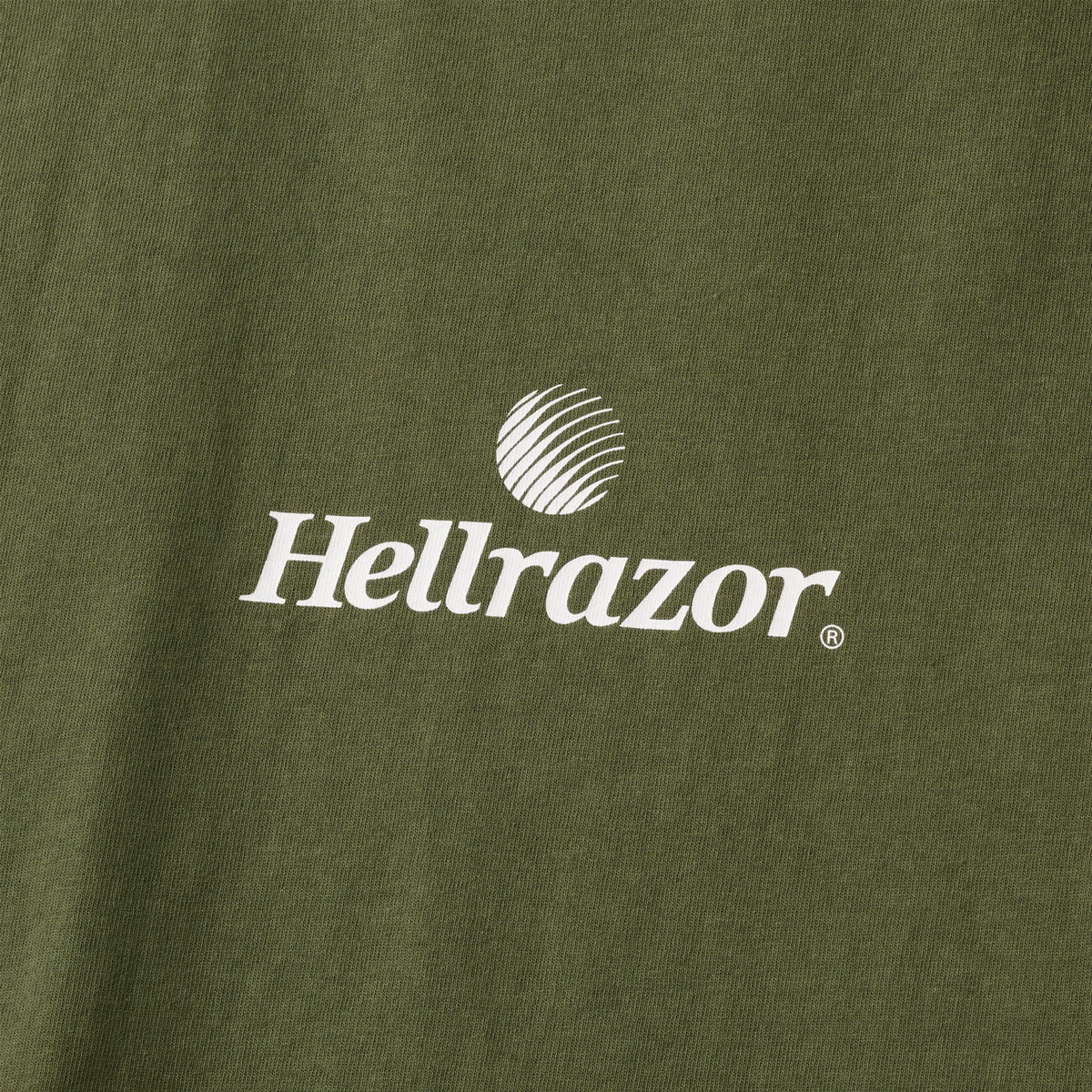 TRADEMARK LOGO SHIRT - OLIVE – Hellrazor Online